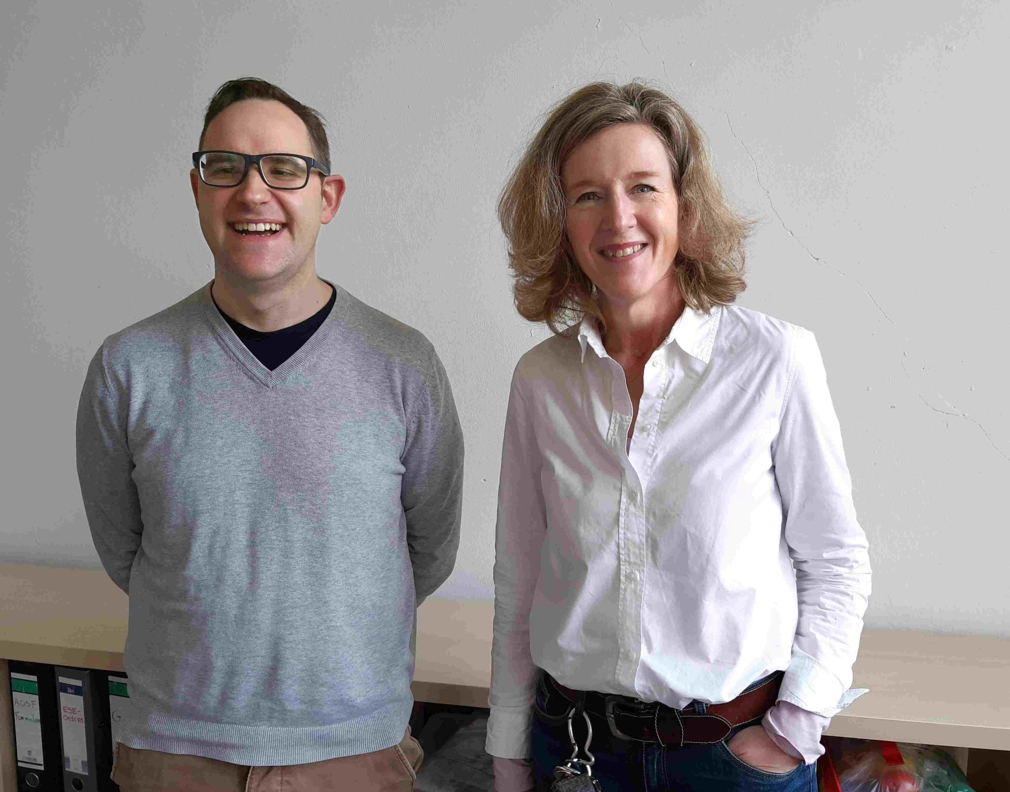 Gabriel Rosenberg und Anke Wirtz sind das neue Schulleitungsteam